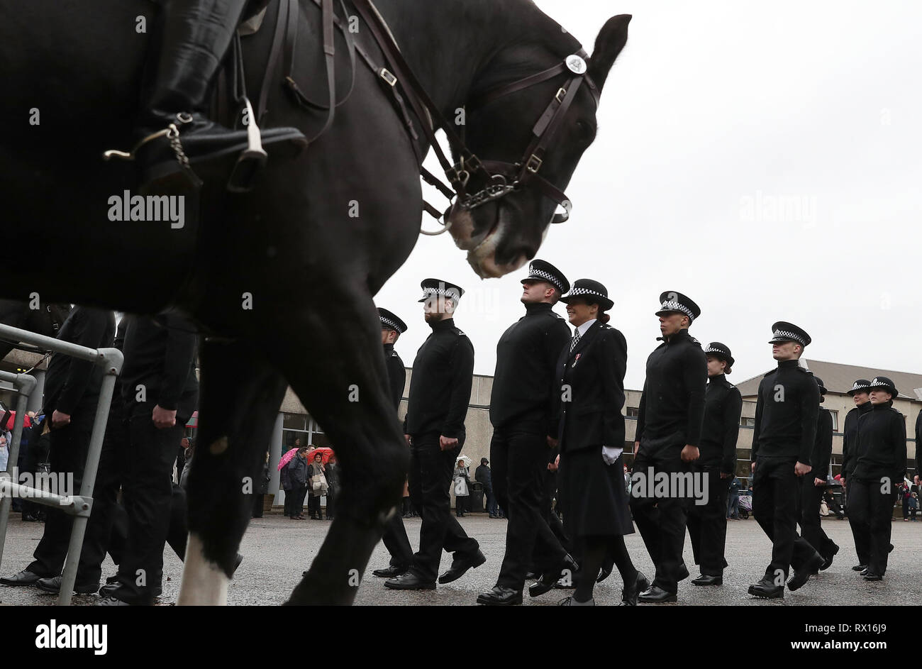 The latest recruits to join Police Scotland during their passing out ...
