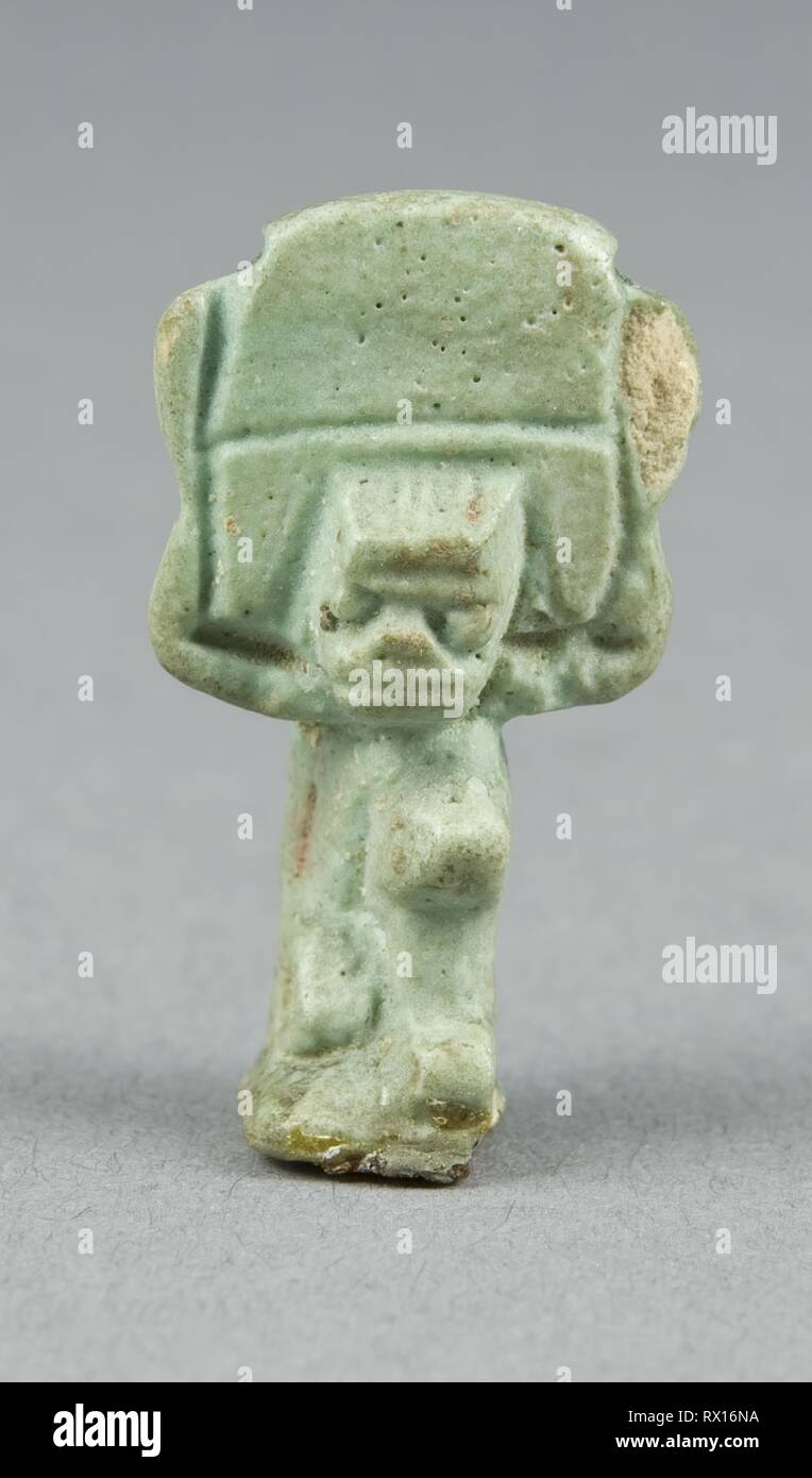 Amulet of the God Shu. Egyptian. Date: 664 BC-332 BC. Dimensions: 3.2 x ...