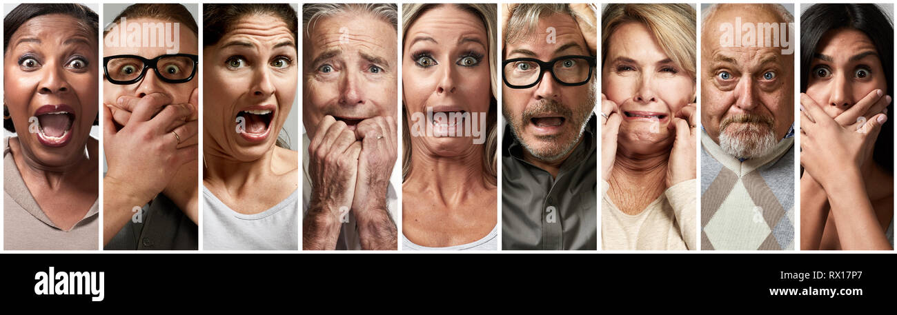 Horrified people hi-res stock photography and images - Alamy