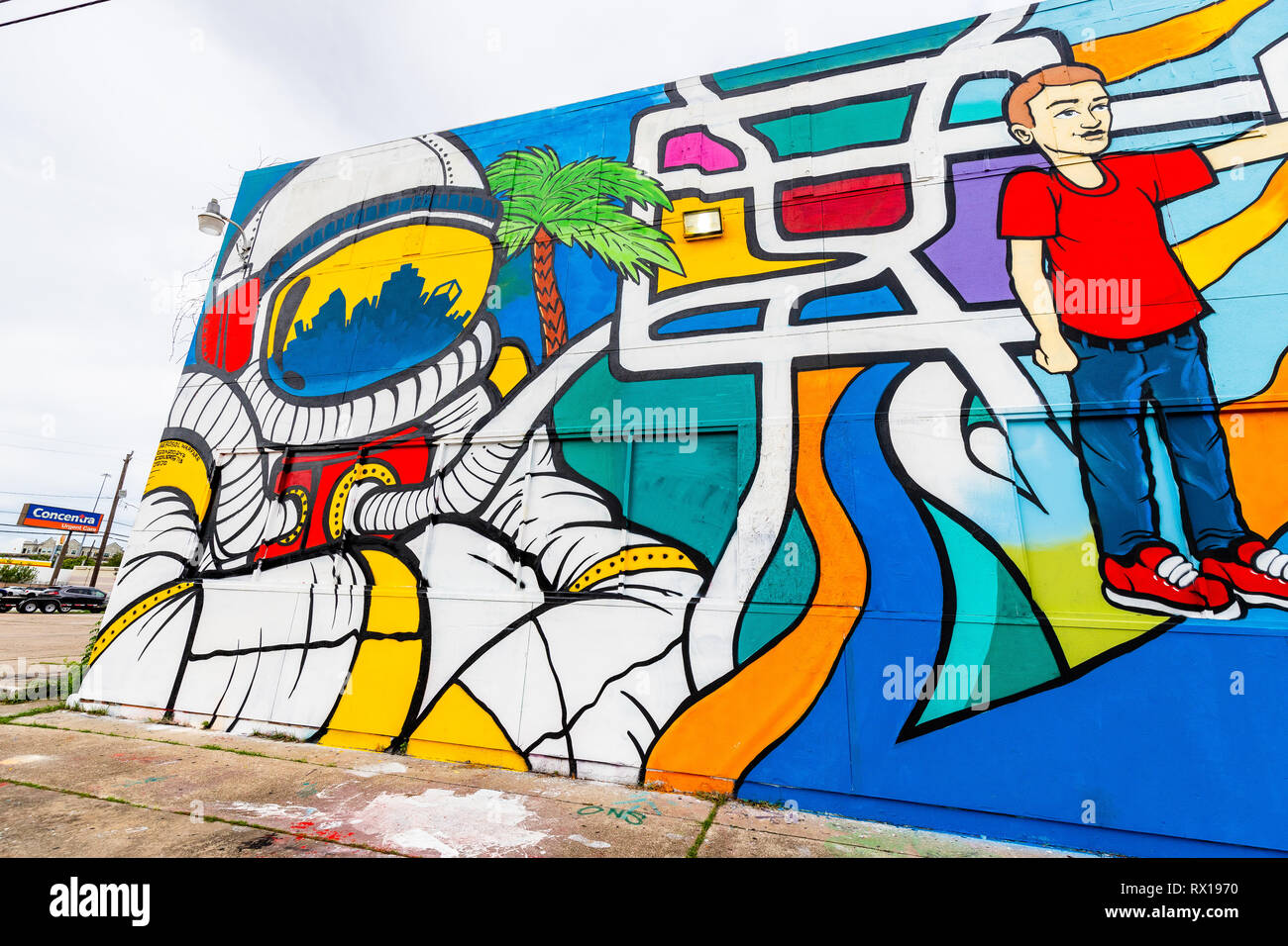 Houston street art hi-res stock photography and images - Alamy