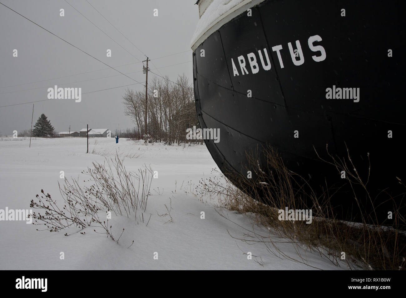 Grand Marais, Alger County, Michigan, USA Stock Photo - Alamy