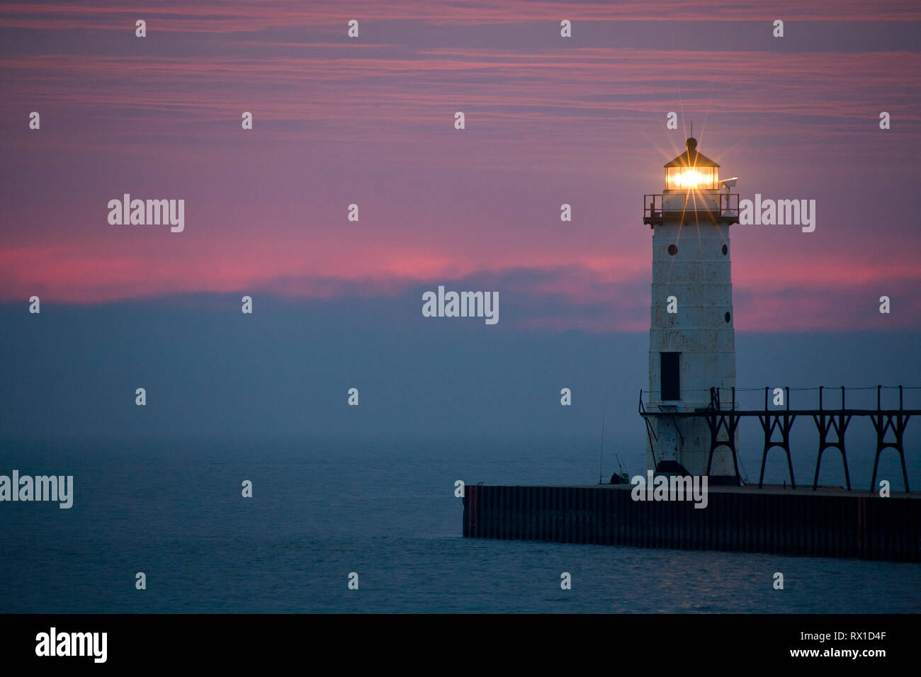 Manistee, Manistee County, Michigan, USA Stock Photo - Alamy