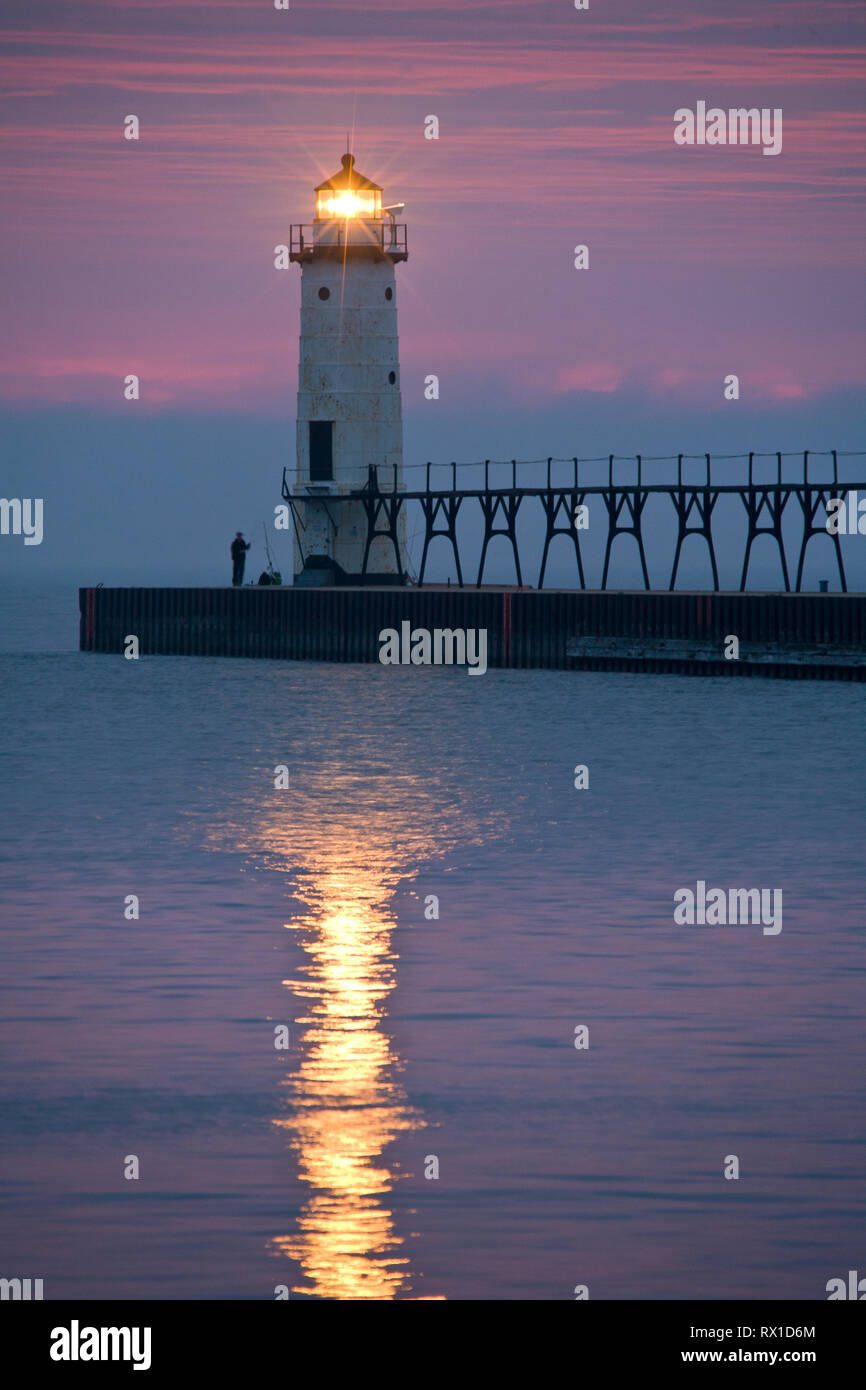Manistee, Manistee County, Michigan, USA Stock Photo - Alamy