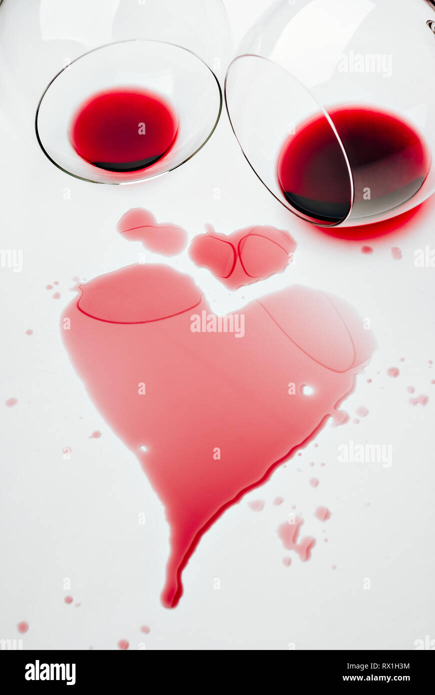Spilled red wine isolated hi-res stock photography and images - Alamy