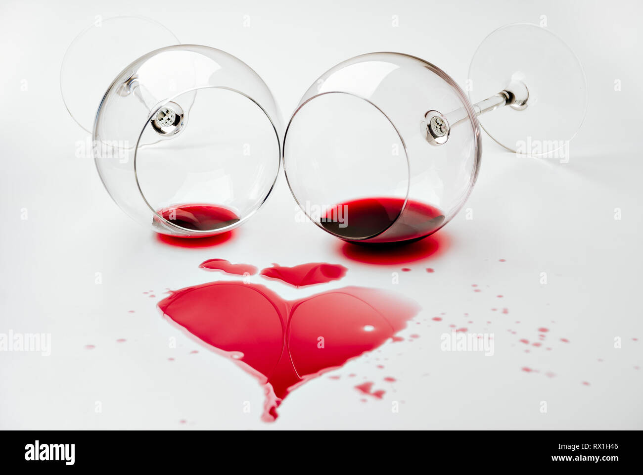 Spilled red wine isolated hi-res stock photography and images - Alamy