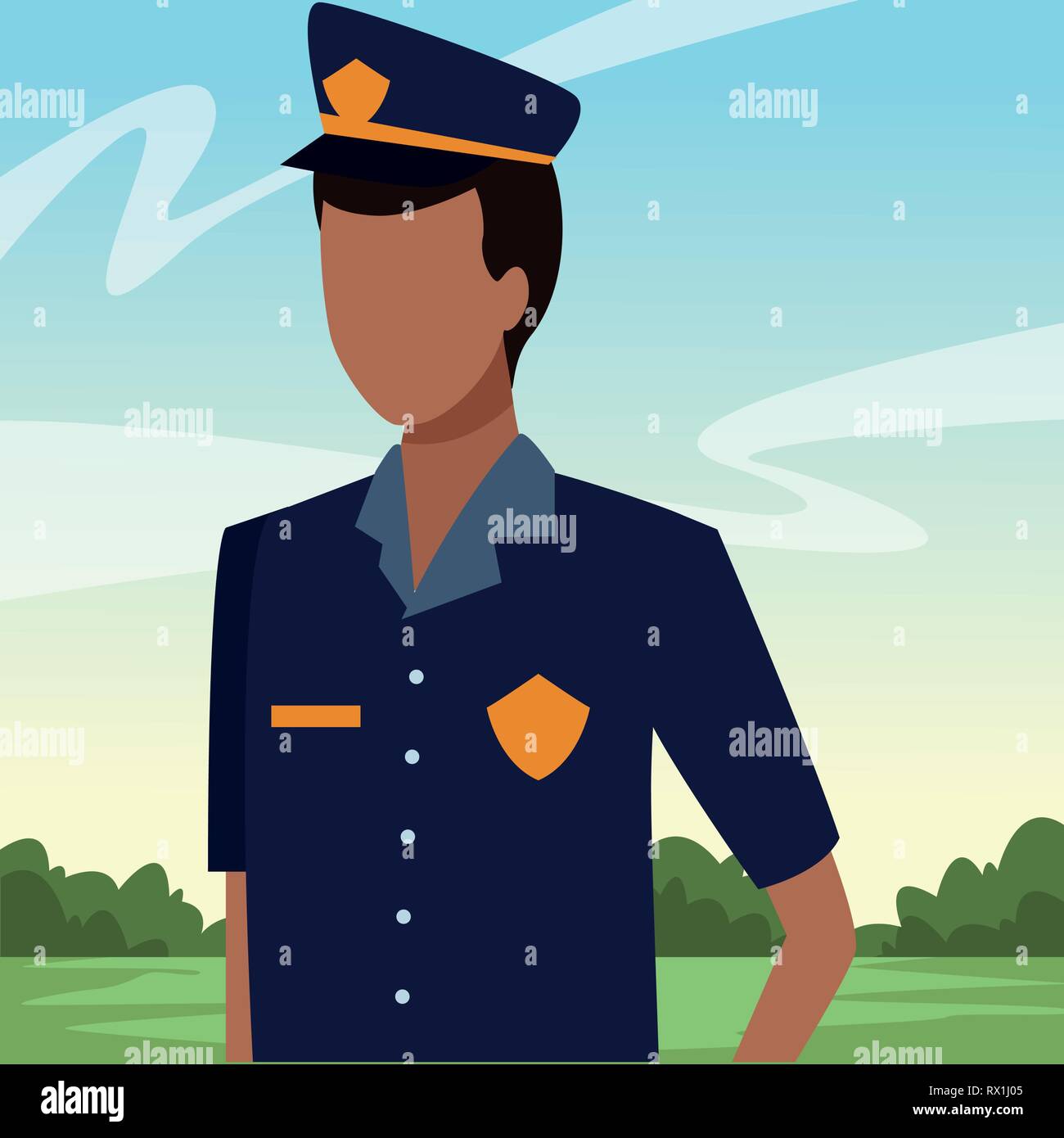 Police recruitment Stock Vector Images - Alamy