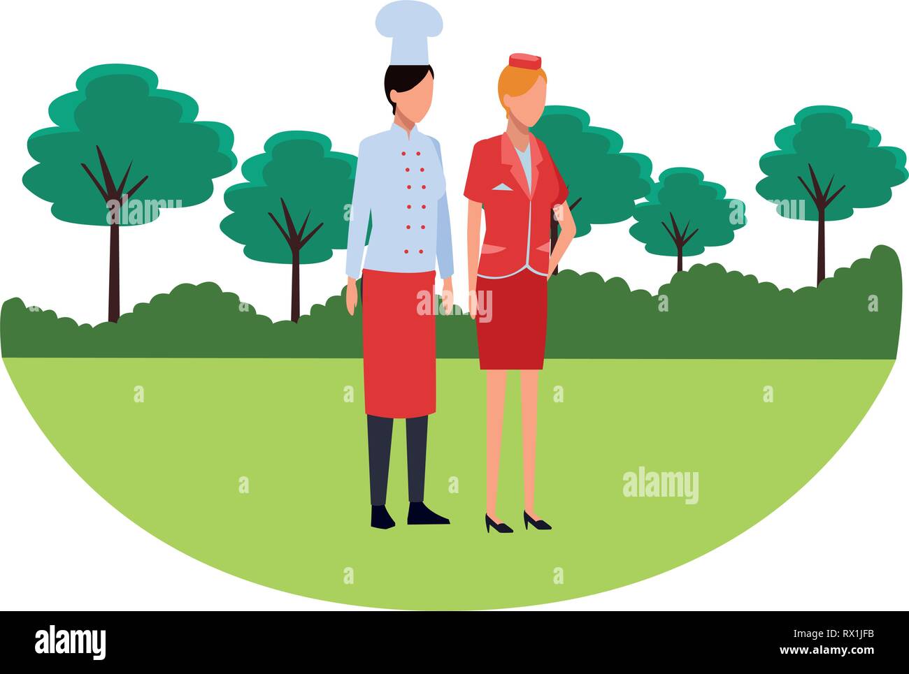 Jobs and professions avatar Stock Vector Image & Art - Alamy