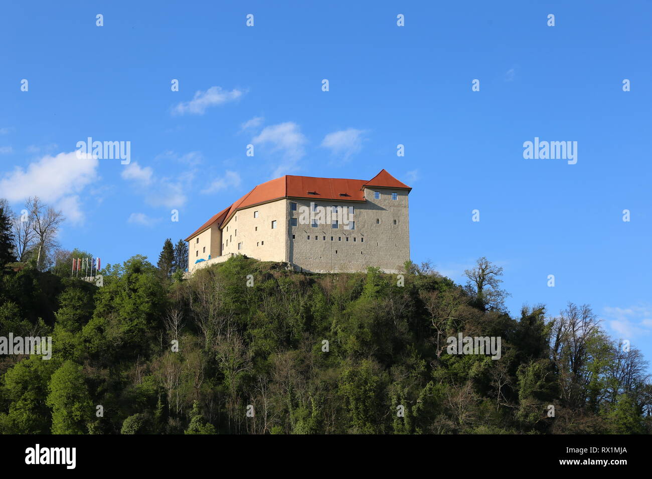 Old castle in Senovo Slovenia Stock Photo - Alamy