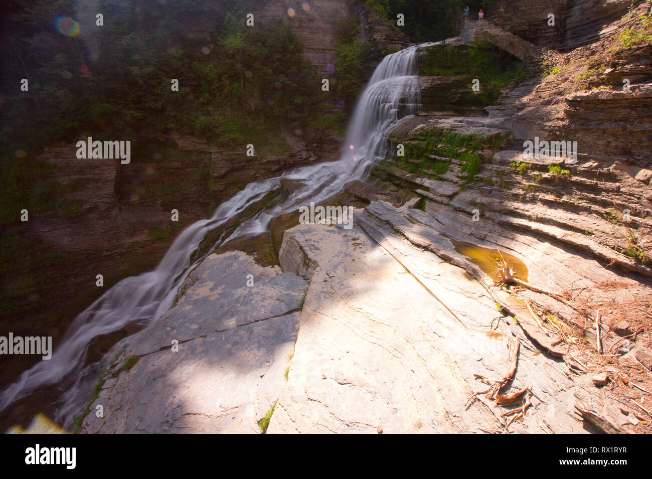 Lucifer Falls, Robert Treman State Park, New York Stock Photo - Alamy