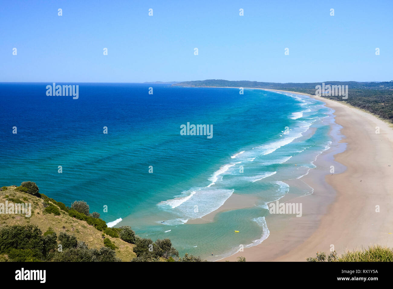 Tallow beach, Byron Bay, Australia Stock Photo - Alamy