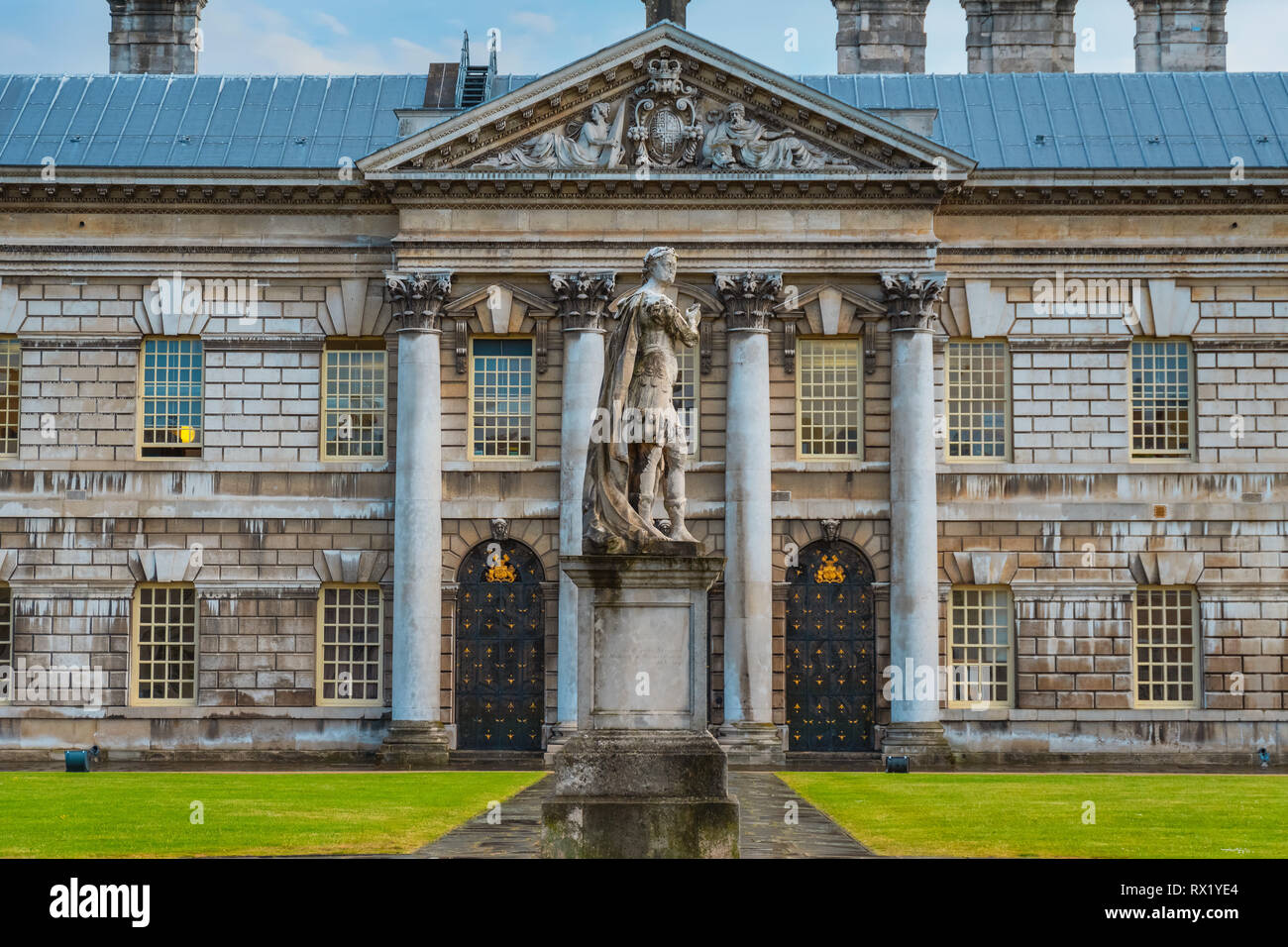 London, UK - May 21 2018: The Old Royal Naval College originally ...