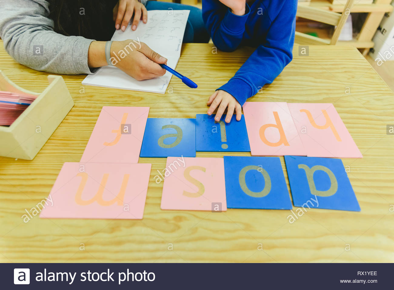 English Class At Kindergarten People High Resolution Stock Photography ...