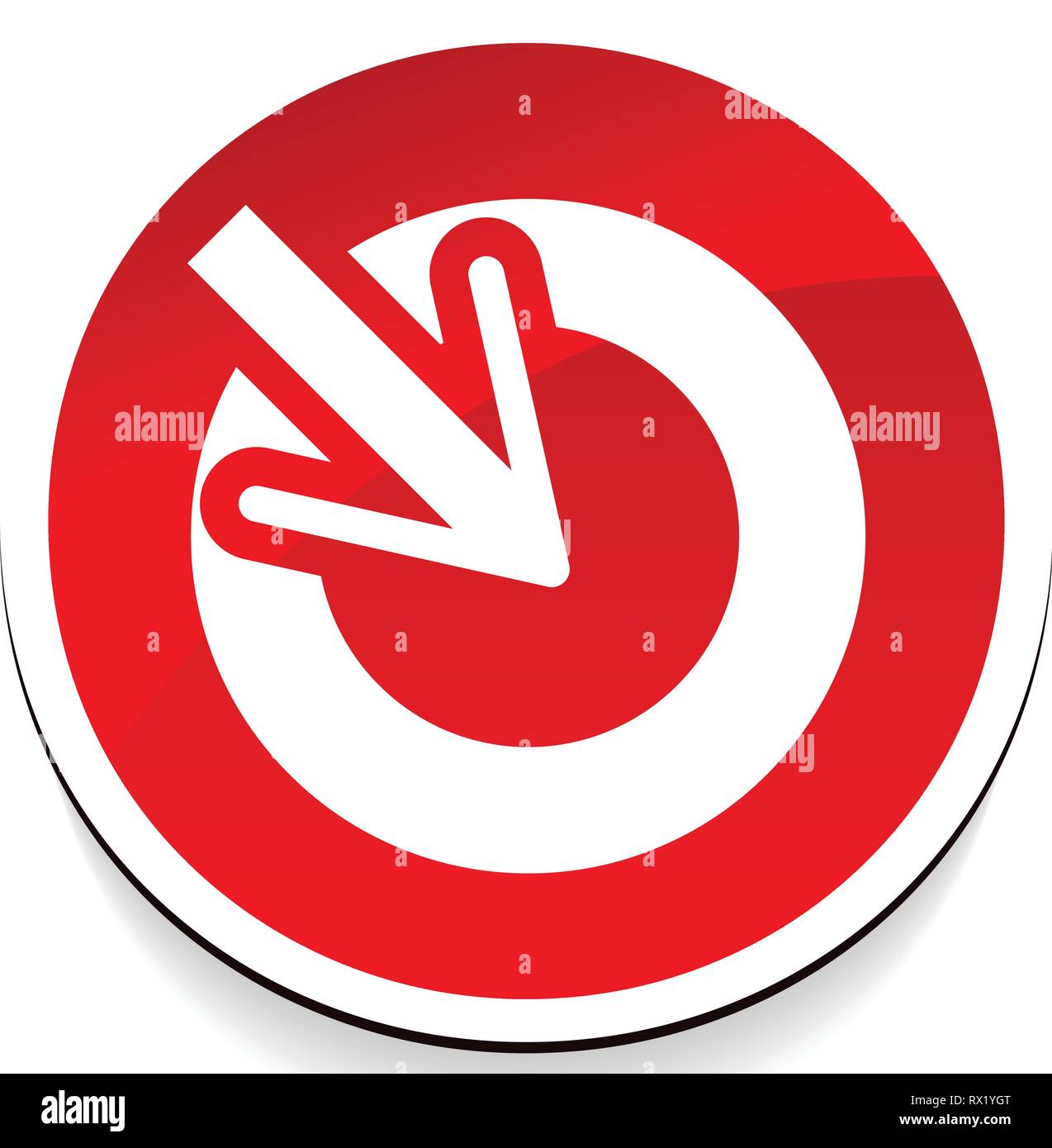 Center encircle Stock Vector Images - Alamy