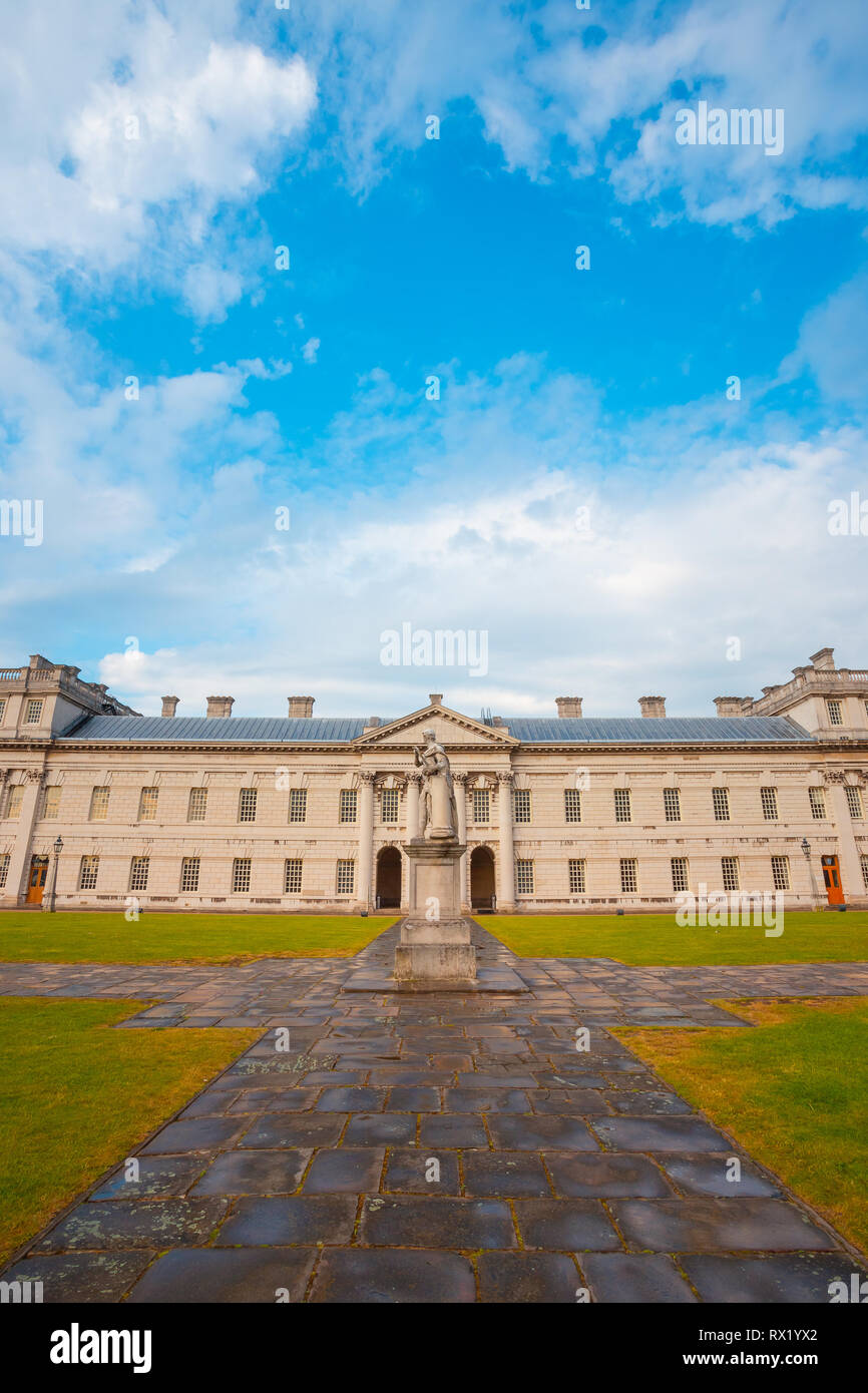 London, UK - May 21 2018: The Old Royal Naval College originally ...