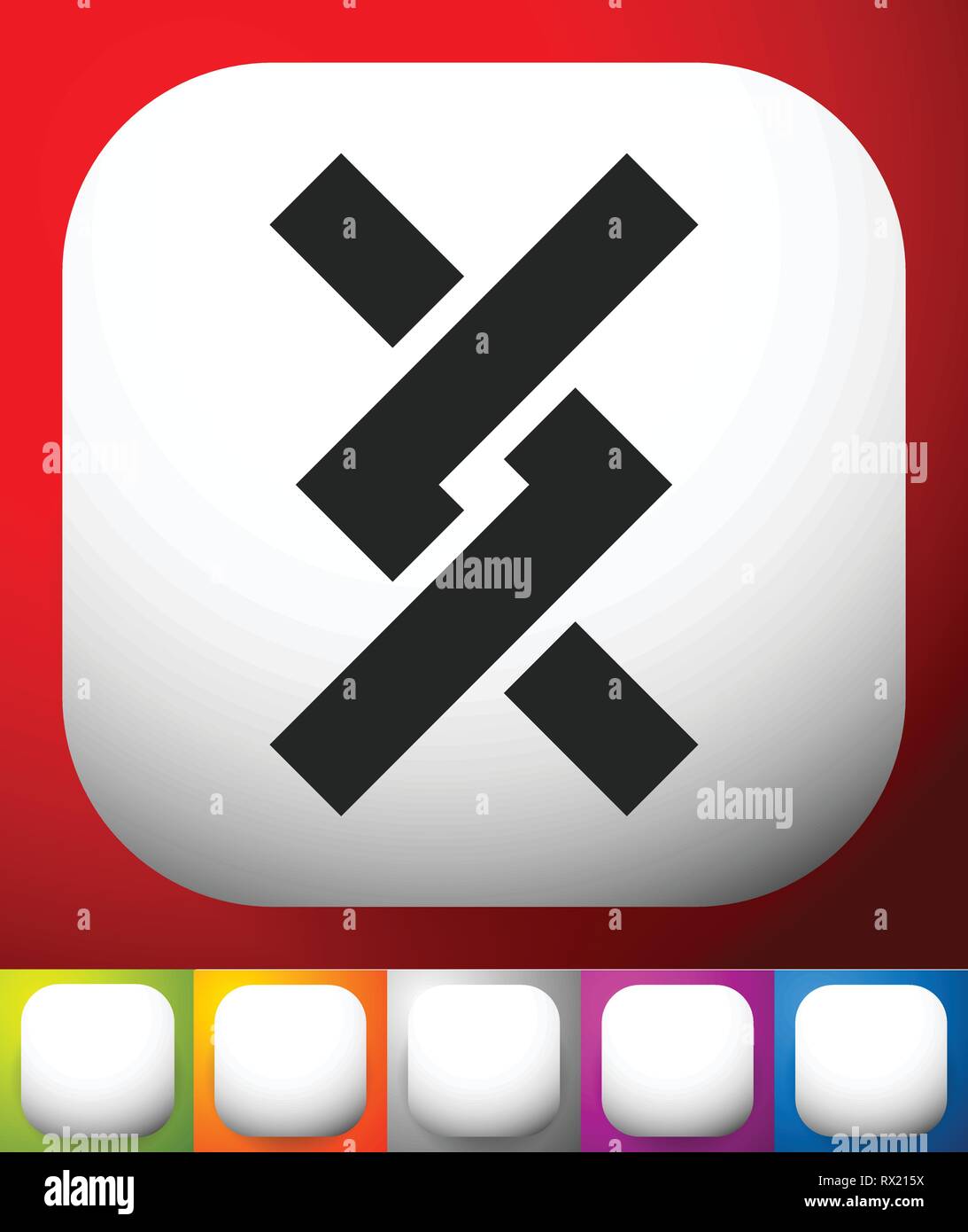 Interlinked vector vectors hi-res stock photography and images - Alamy