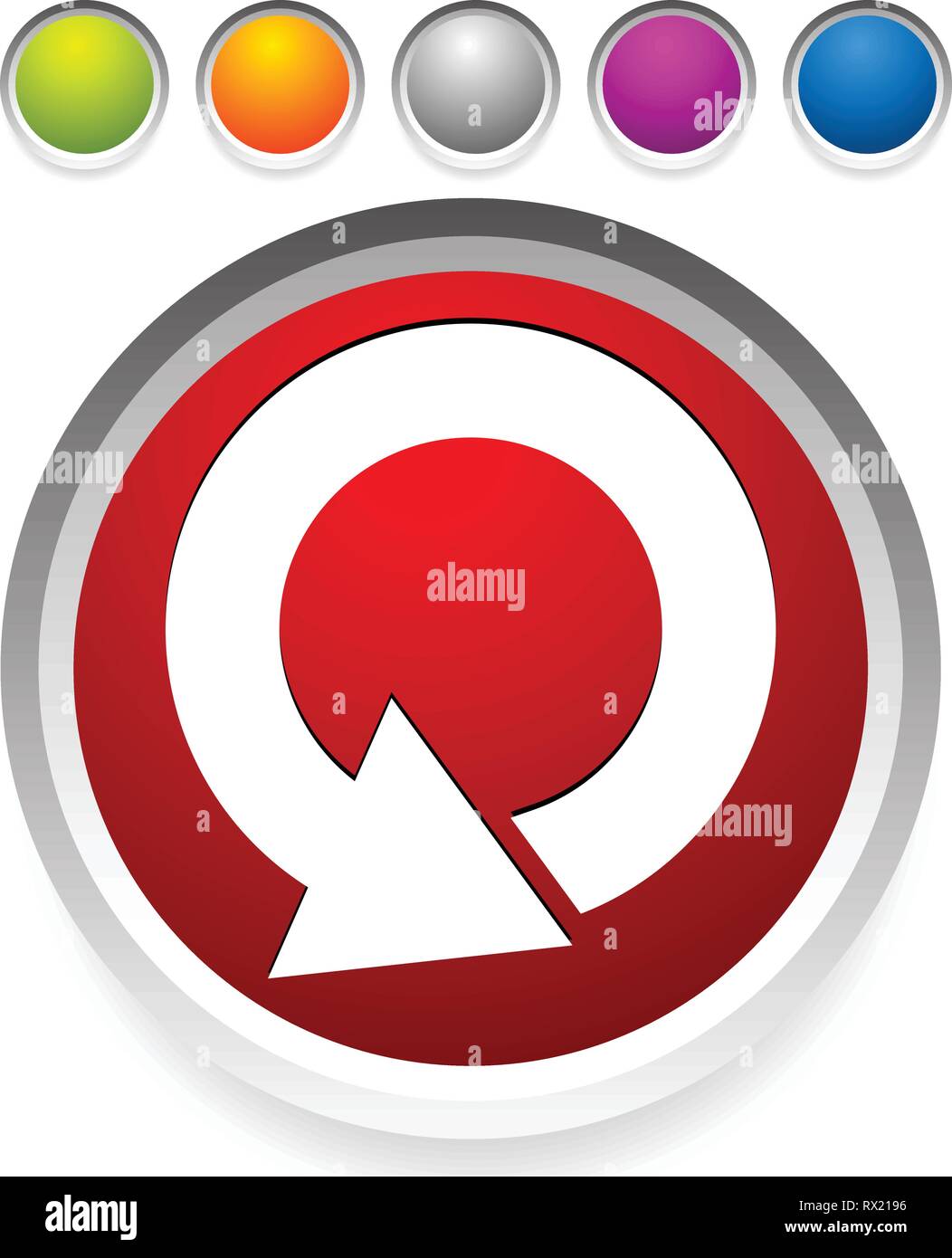 Circular 360 degree arrow icon, Phase, cycle, restart and similar ...