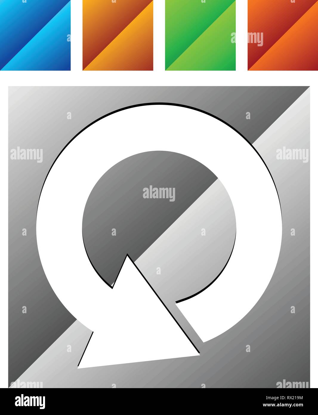 Circular 360 degree arrow icon, Phase, cycle, restart and similar ...