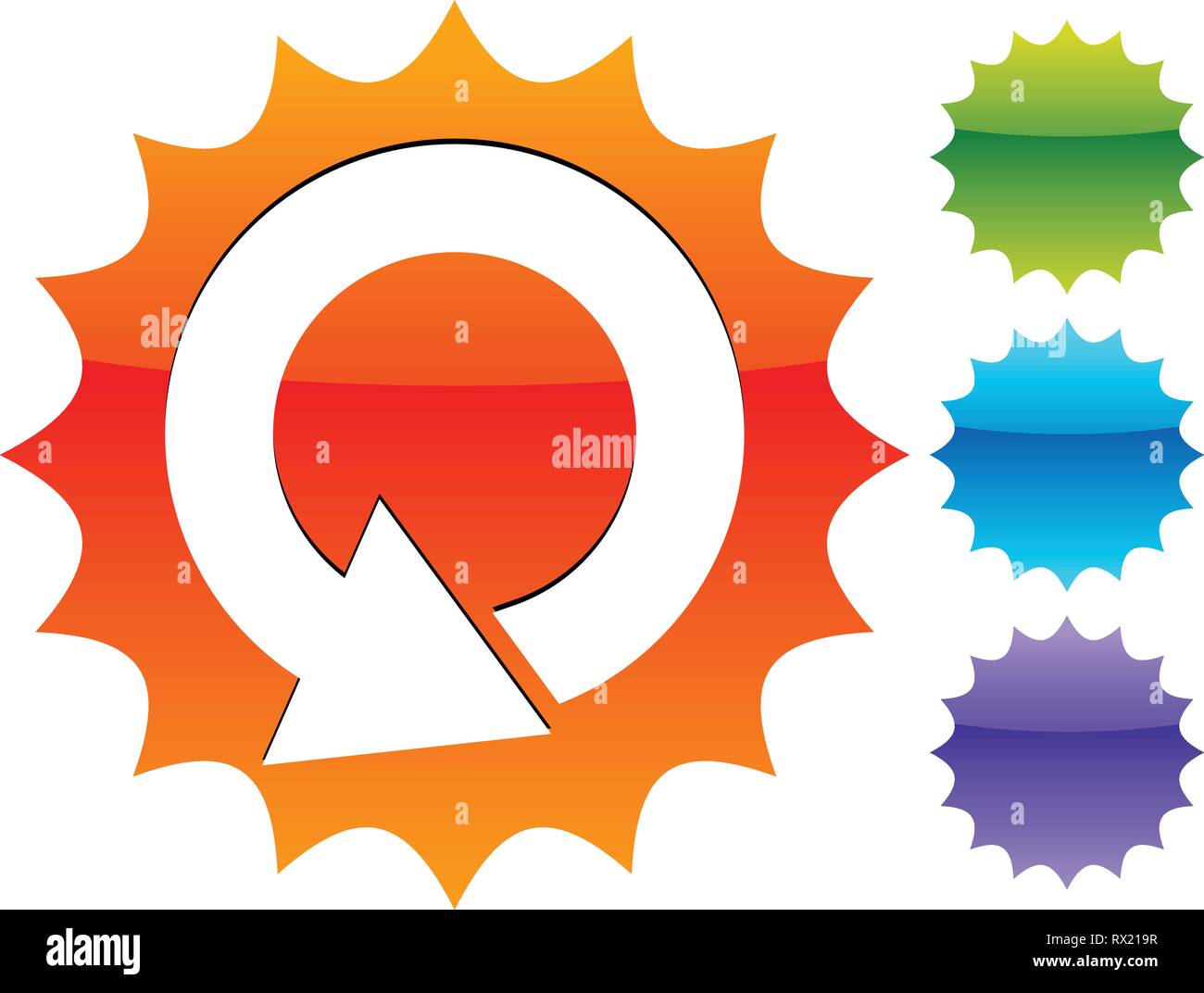 Circular 360 degree arrow icon, Phase, cycle, restart and similar ...