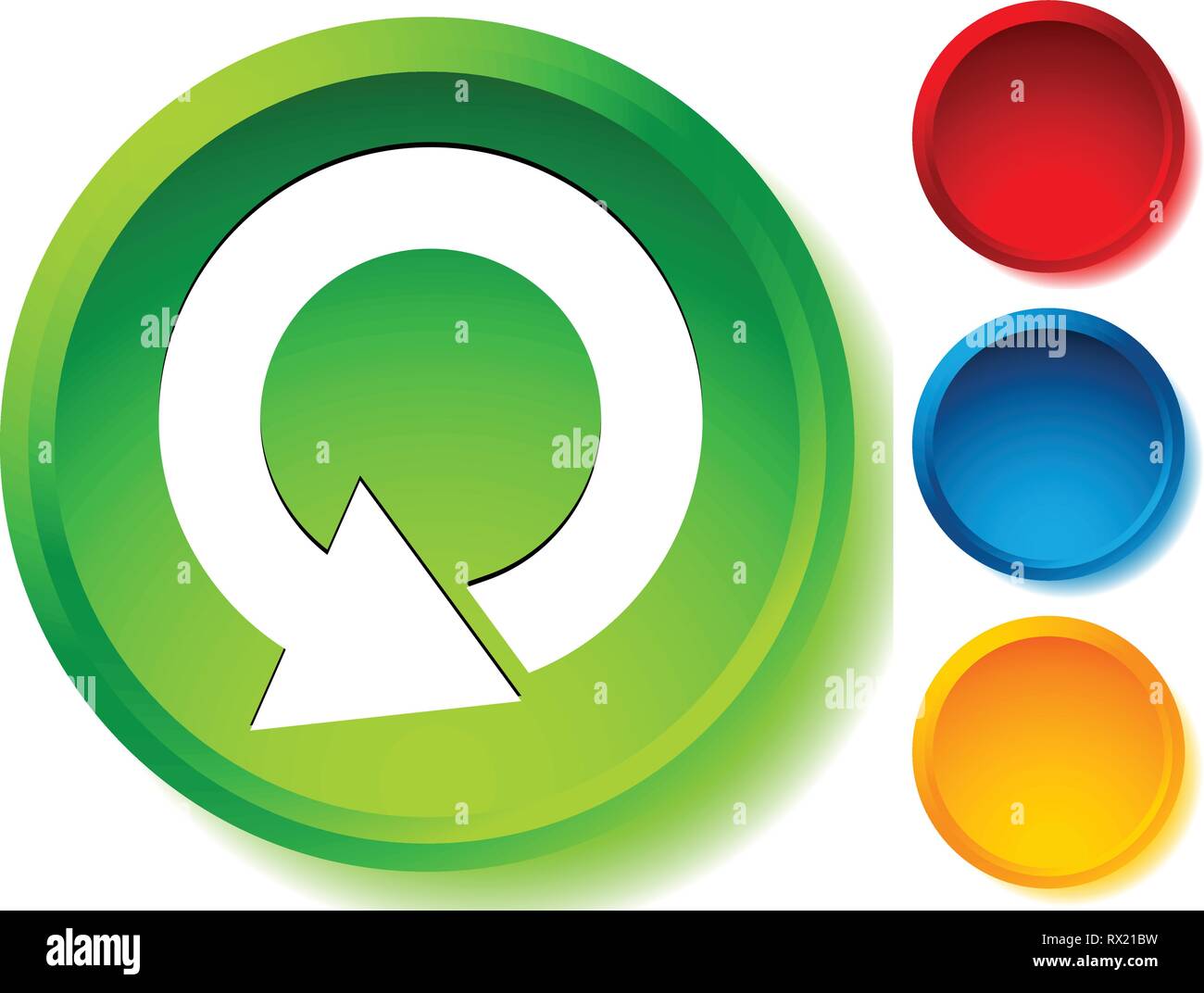 Circular 360 degree arrow icon, Phase, cycle, restart and similar ...