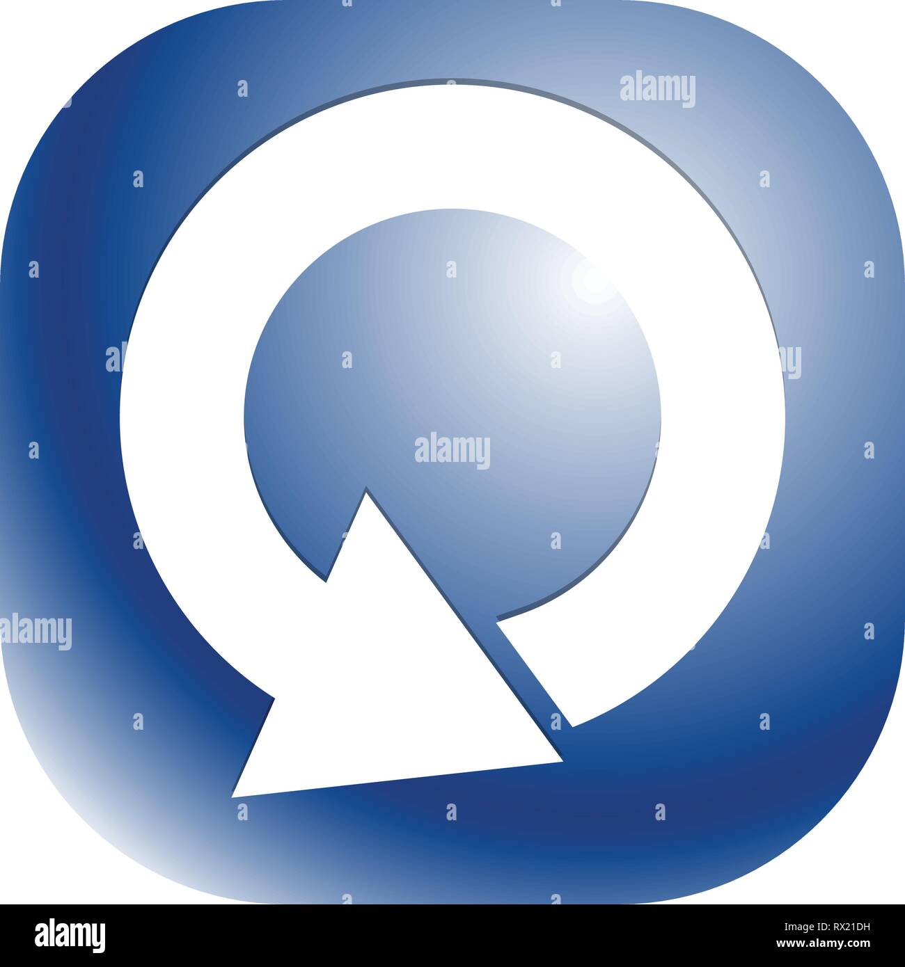 Circular 360 degree arrow icon, Phase, cycle, restart and similar ...