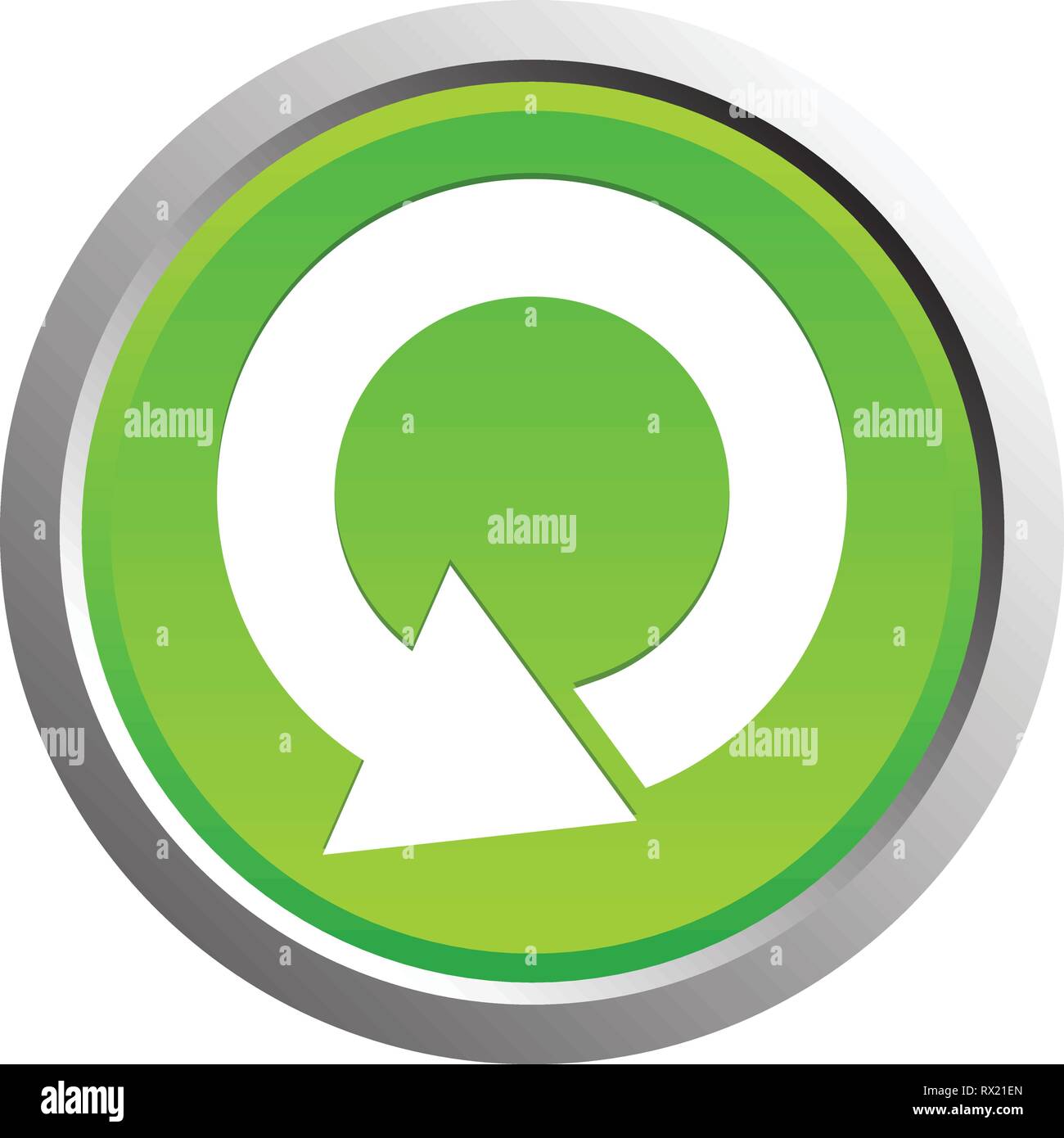 Circular 360 degree arrow icon, Phase, cycle, restart and similar ...