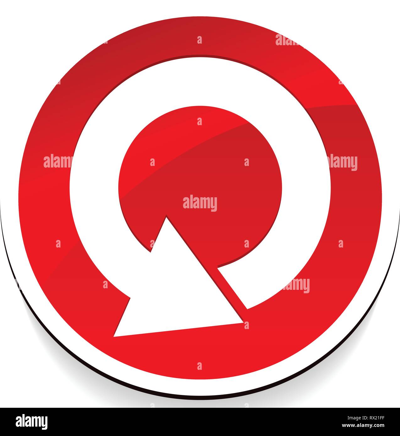 Circular 360 degree arrow icon, Phase, cycle, restart and similar ...