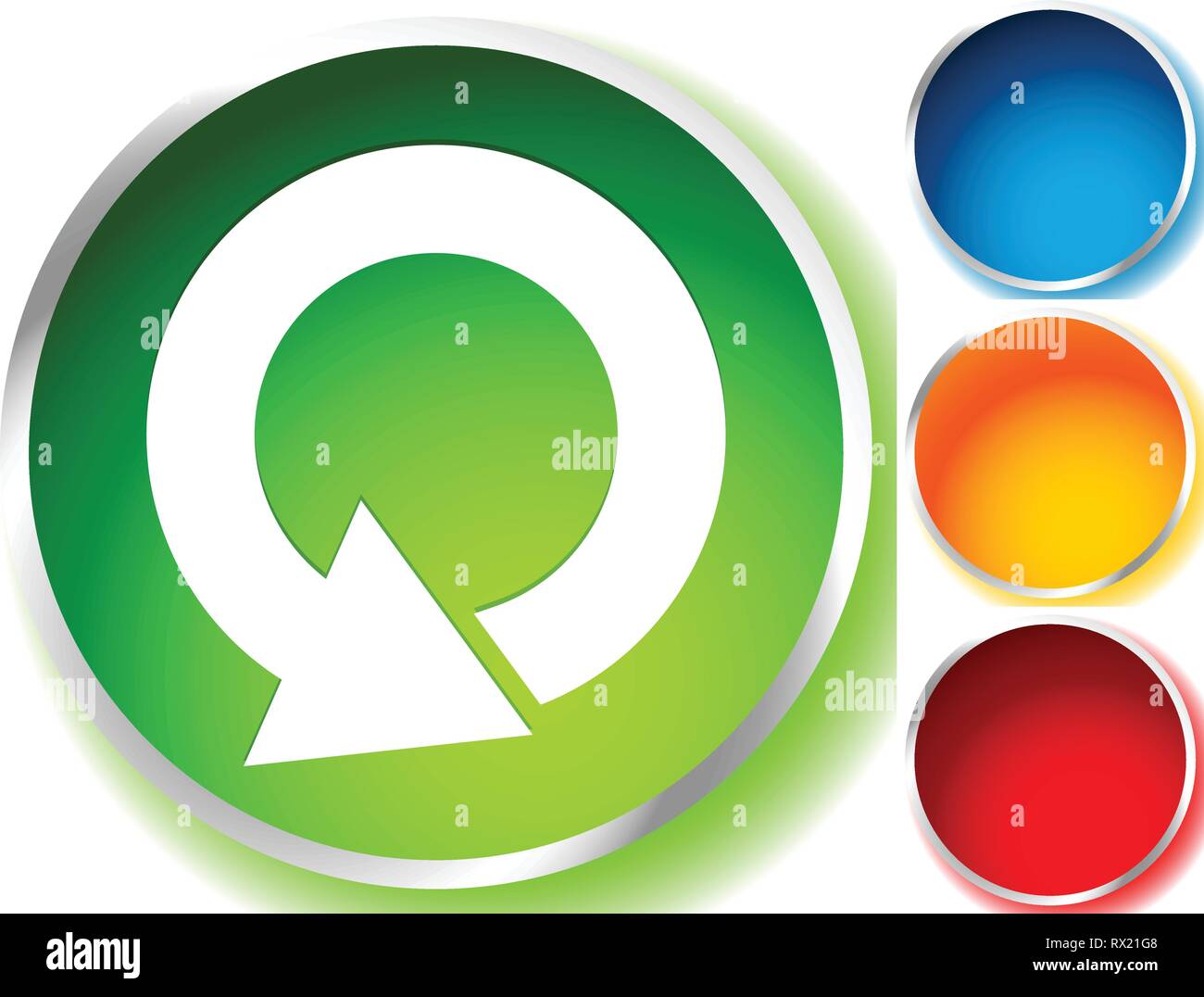 Circular 360 degree arrow icon, Phase, cycle, restart and similar ...