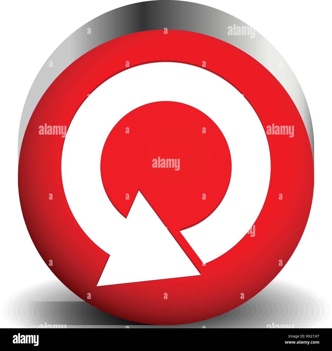 Circular 360 degree arrow icon, Phase, cycle, restart and similar ...