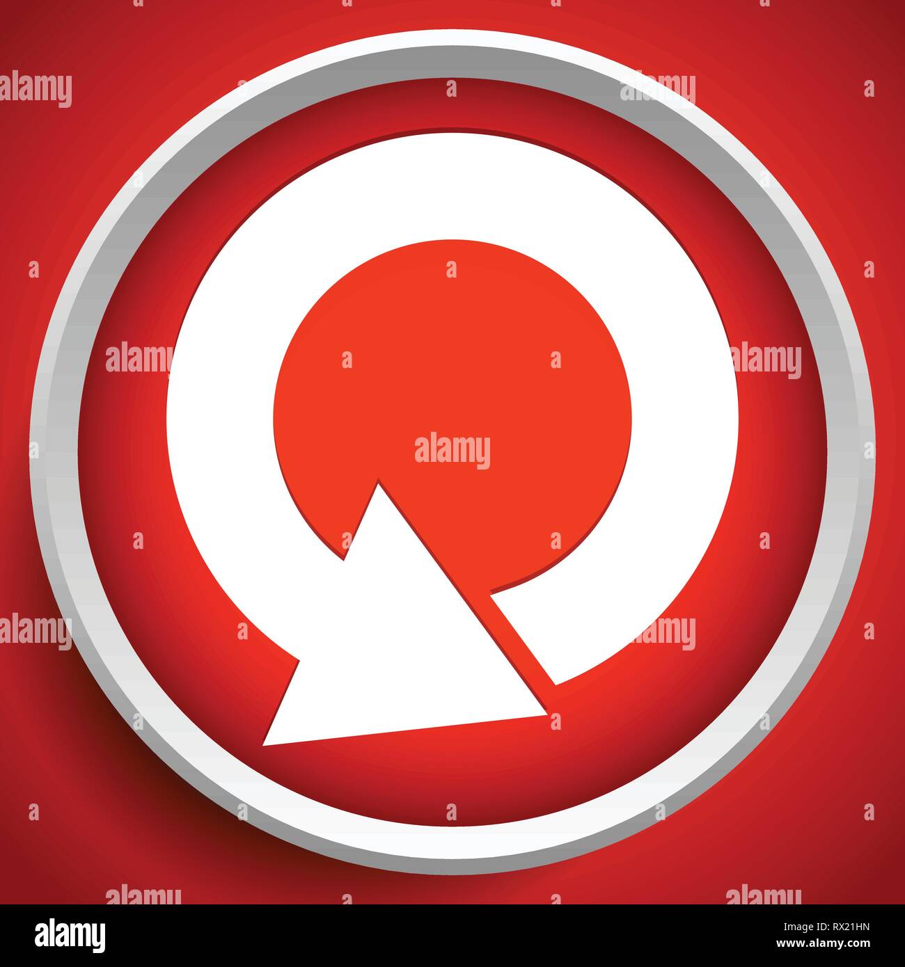 Circular 360 degree arrow icon, Phase, cycle, restart and similar ...