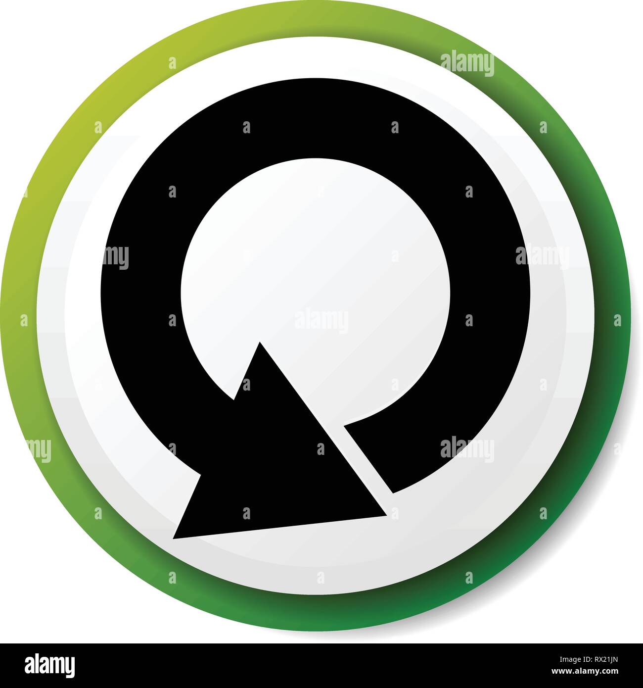 Circular 360 degree arrow icon, Phase, cycle, restart and similar ...