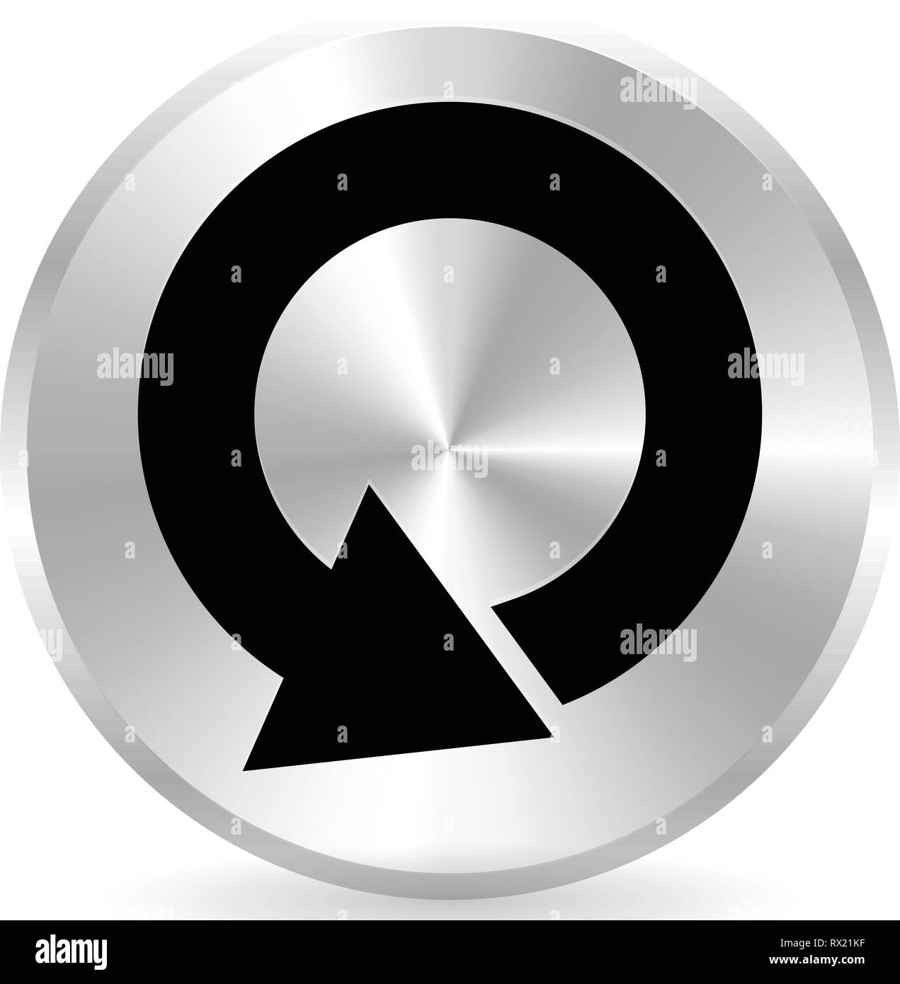Circular 360 degree arrow icon, Phase, cycle, restart and similar ...