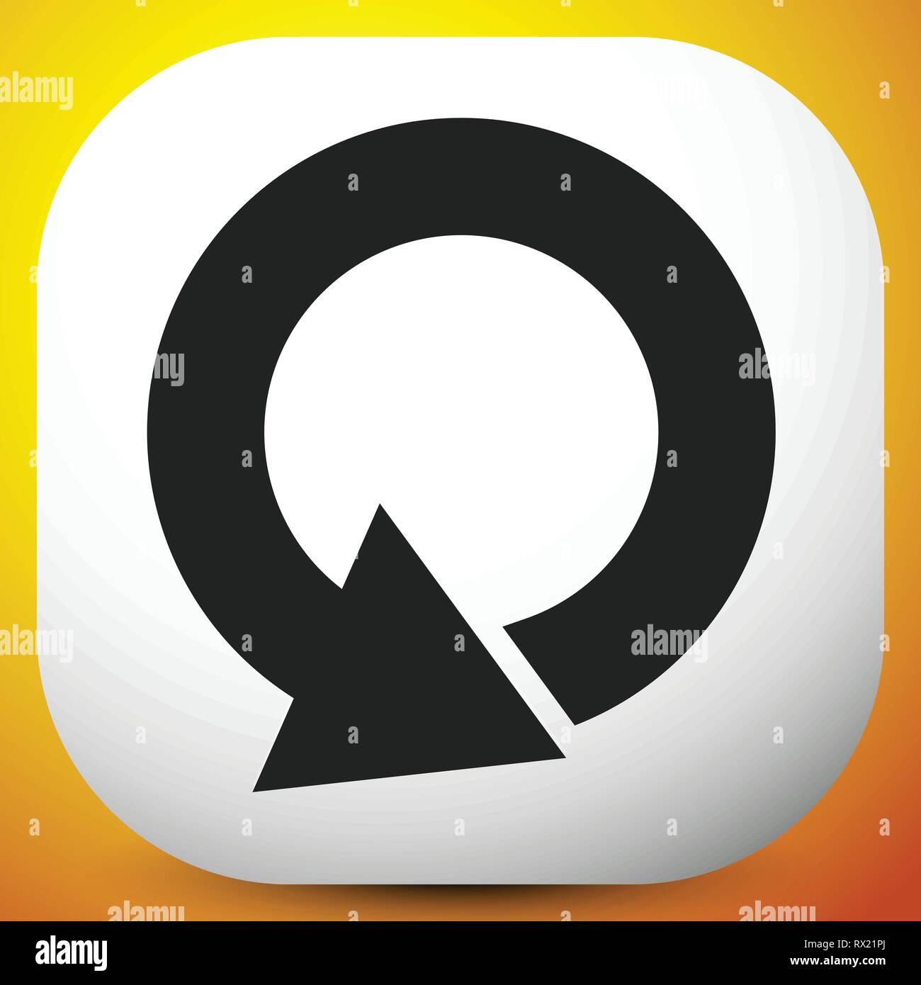 Circular 360 degree arrow icon, Phase, cycle, restart and similar ...