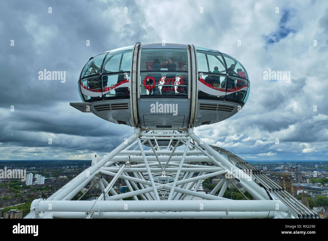 Panoramic london from london eye hi-res stock photography and images ...