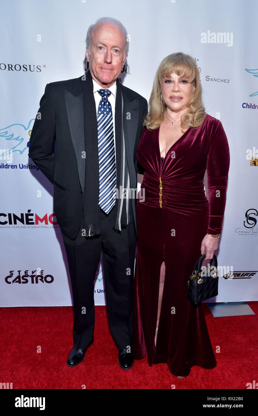 BEVERLY HILLS, CA - FEBRUARY 24: (L to R) Rod Sherwood and Daphna Ziman ...