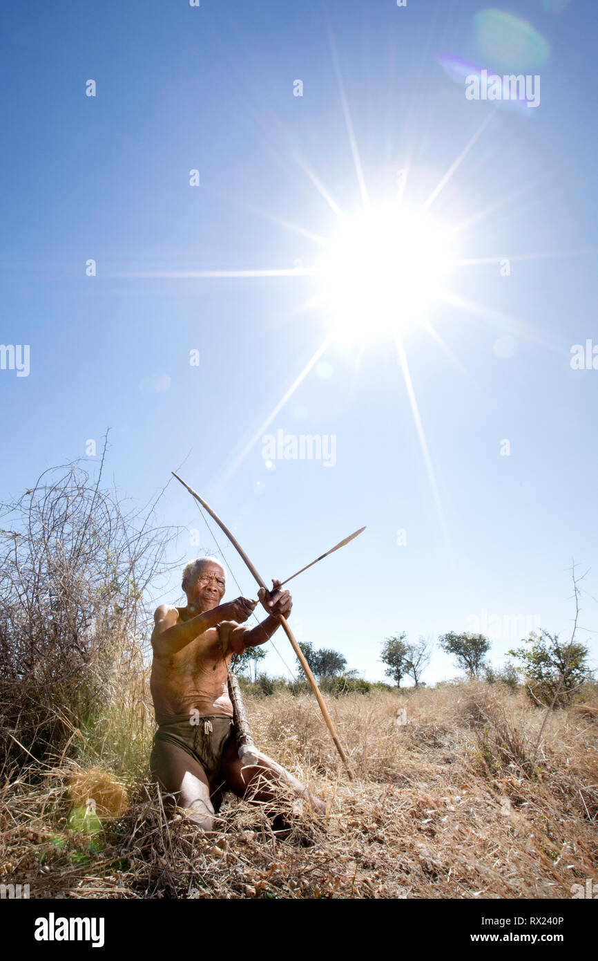 Kung san botswana hi-res stock photography and images - Alamy