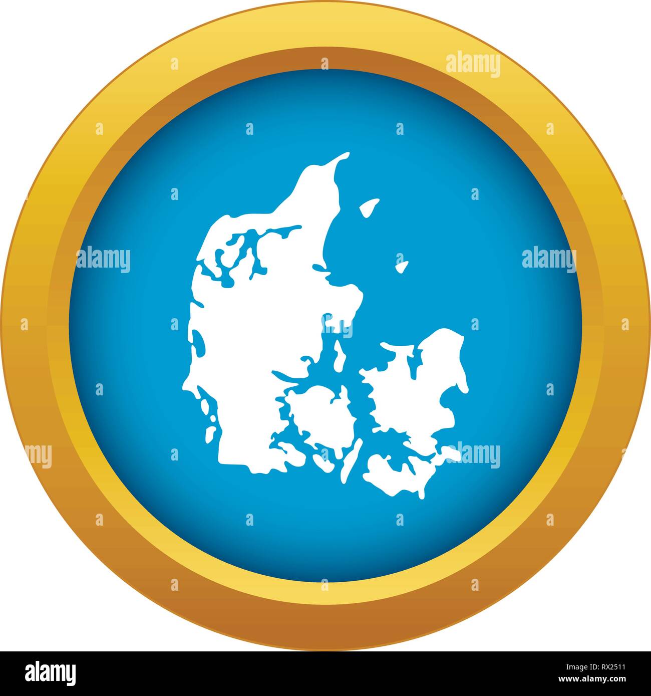 Holland icon blue vector isolated Stock Vector Image & Art - Alamy