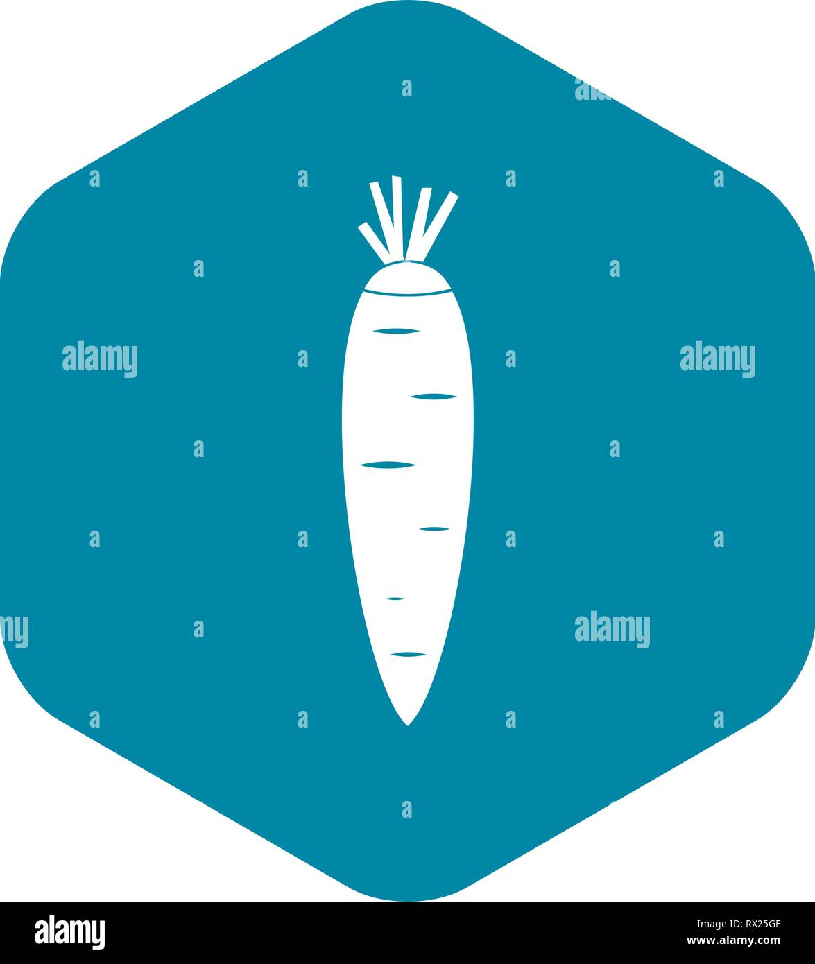 Carrot icon, simple style Stock Vector Image & Art - Alamy