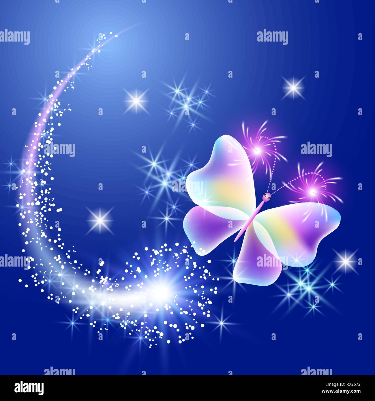 Translucent butterfly Stock Vector Images - Alamy