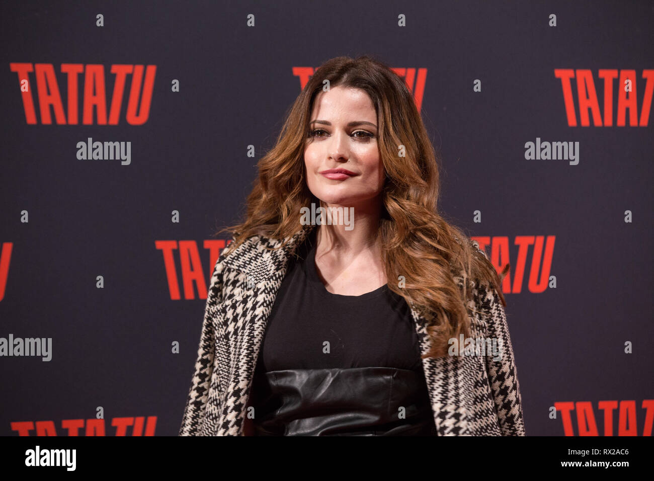 Roma, Italy. 07th Mar, 2019. Italian actress Giulia Elettra Gorietti ...