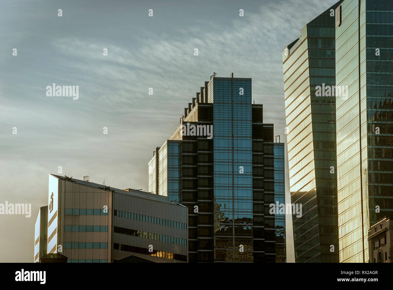 Bank office towers in the financial district of Toronto Stock Photo - Alamy
