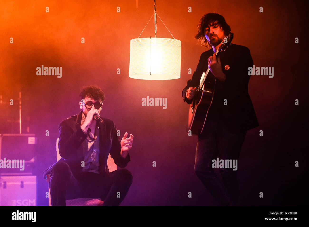 Torino, Italy. 06th Mar, 2019. Roman singer - songwriter Carl Brave ...