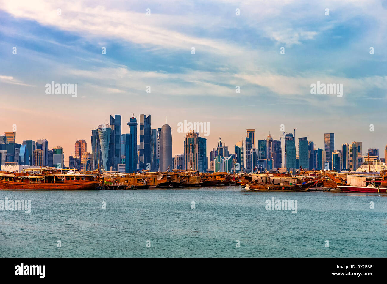 Qatar city hi-res stock photography and images - Alamy