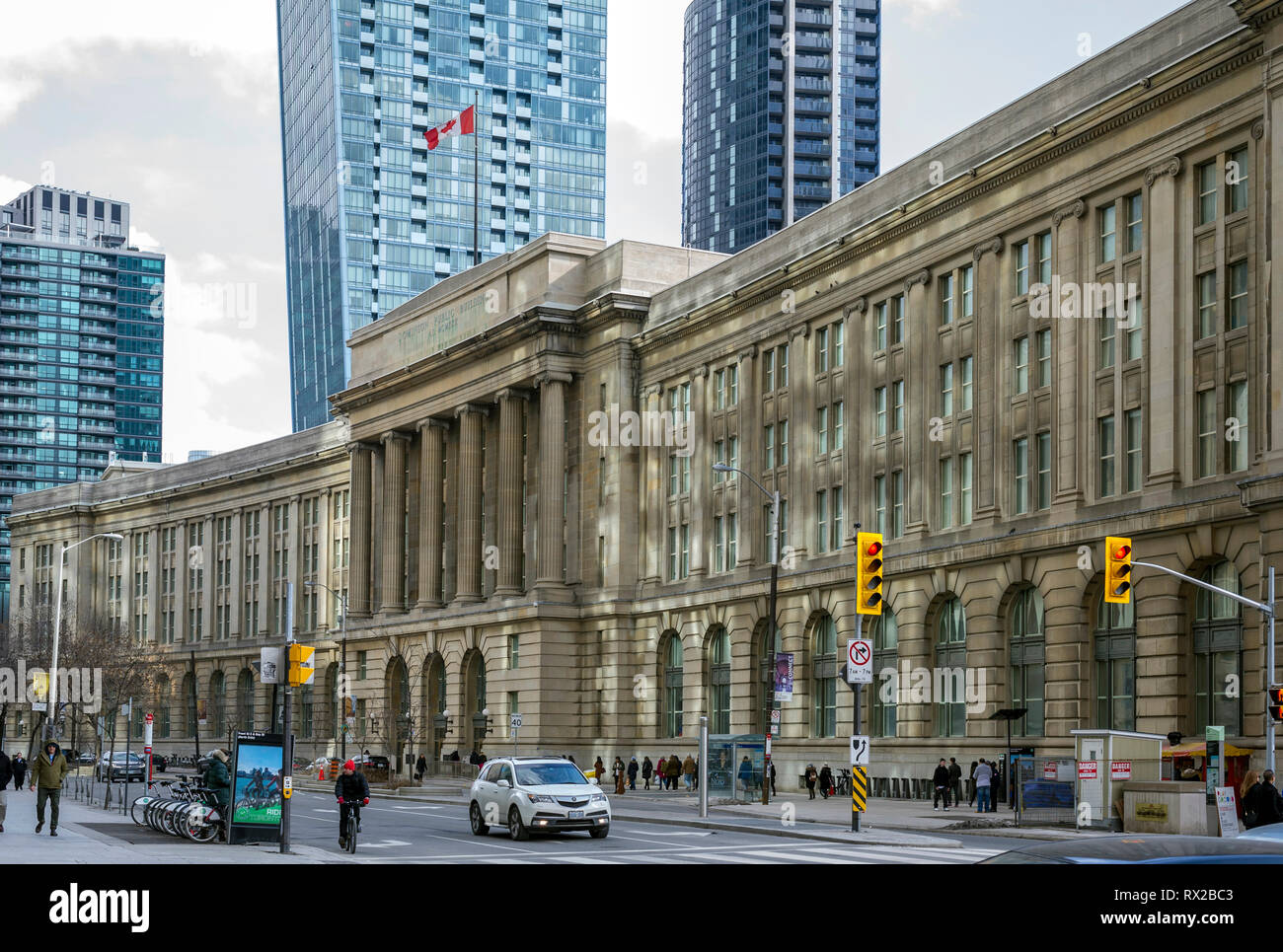 Government building, One Front West, Toronto, Canada Stock Photo - Alamy