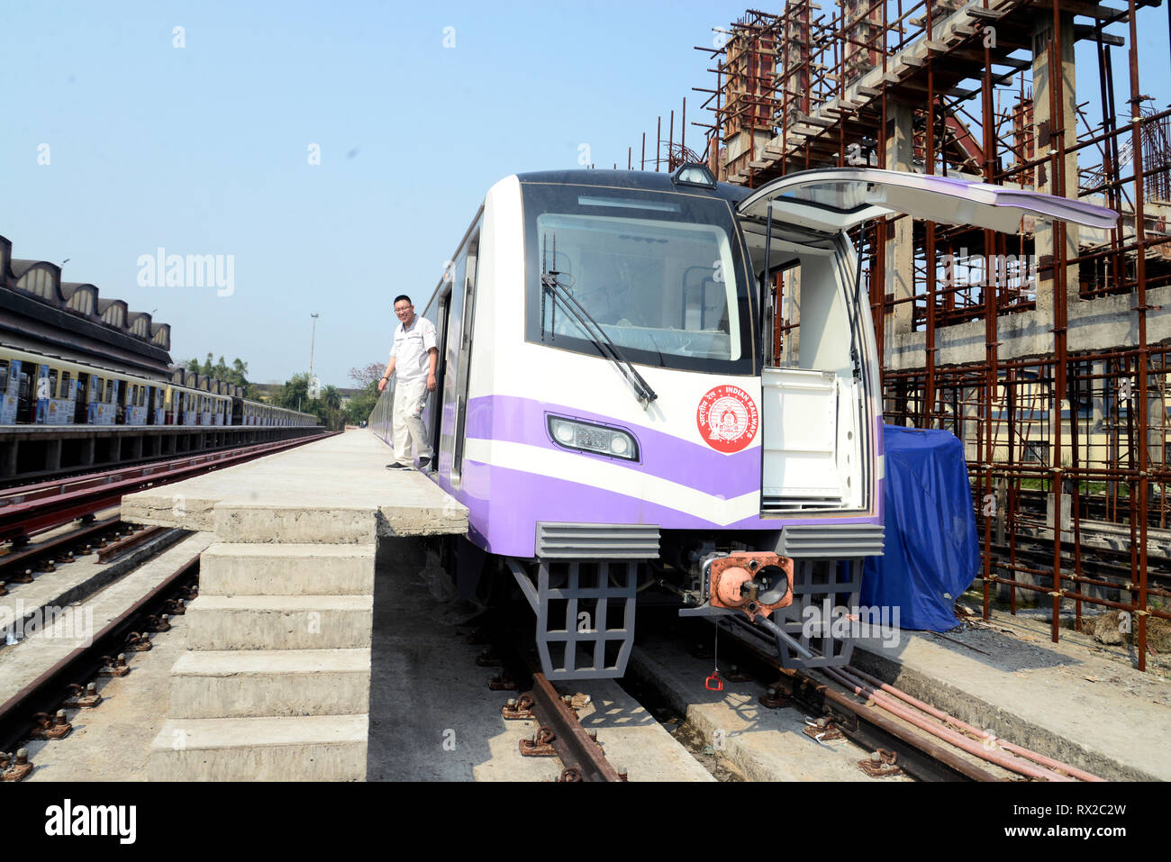 Kolkata, India. 07th Mar, 2019. View of newly commissioned of the first ...