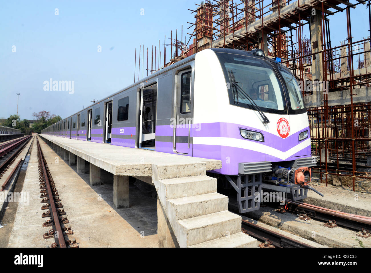 Kolkata, India. 07th Mar, 2019. View of newly commissioned of the first ...