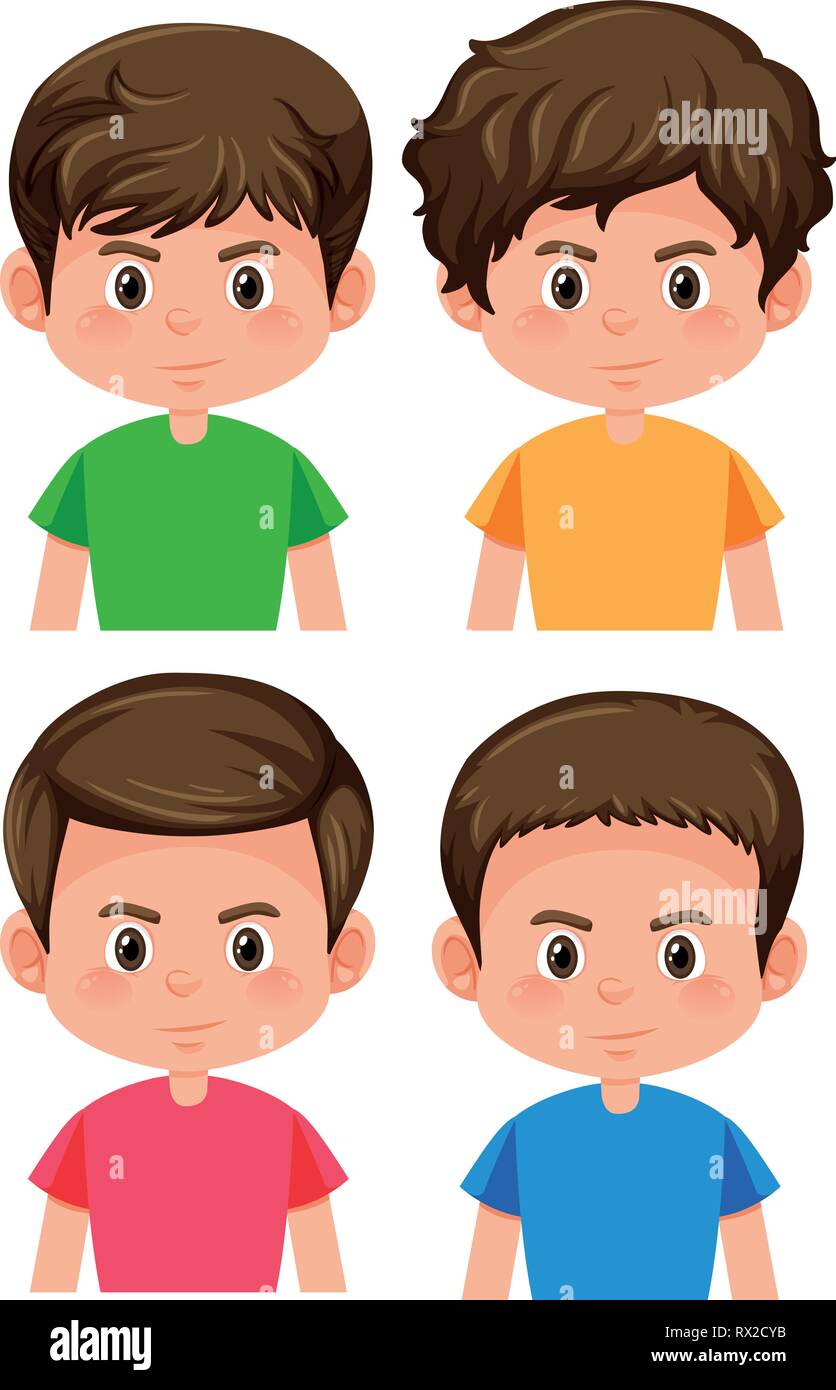 Set of male character illustration Stock Vector Image & Art - Alamy