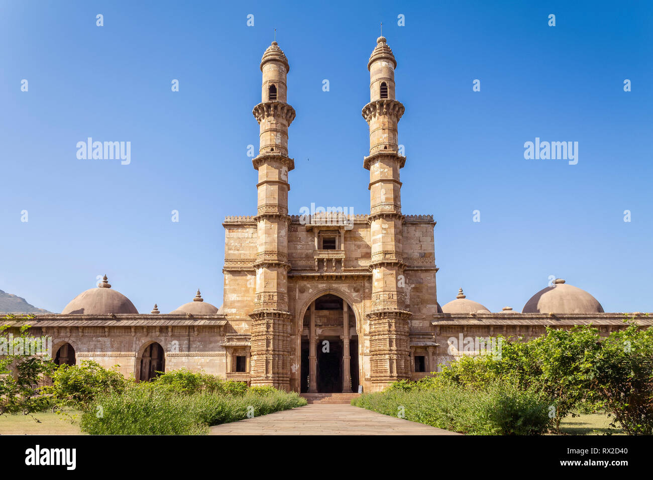 Champaner pavagadh archaeological park hi-res stock photography and ...
