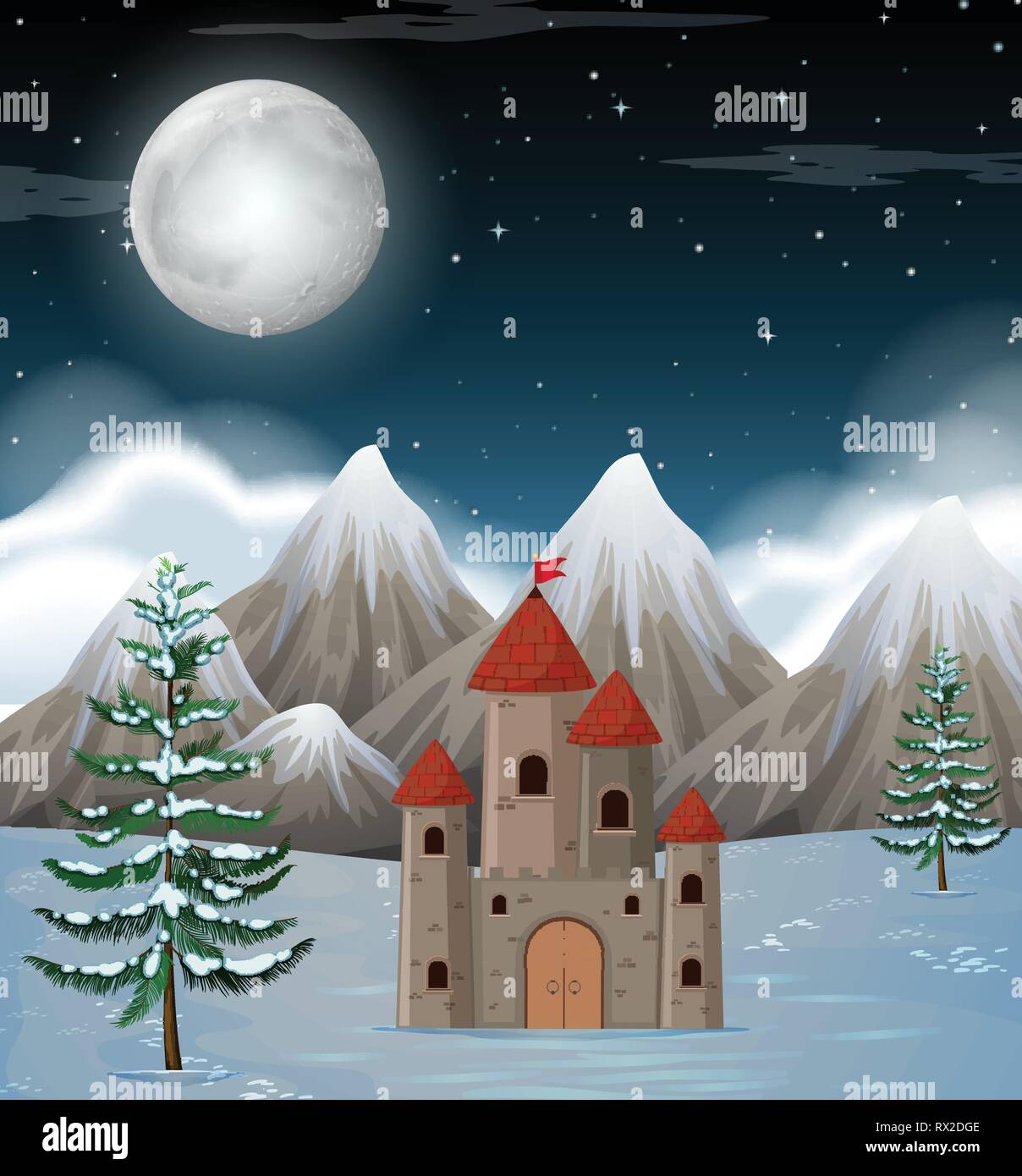 Picture of a pine tree Stock Vector Images - Alamy