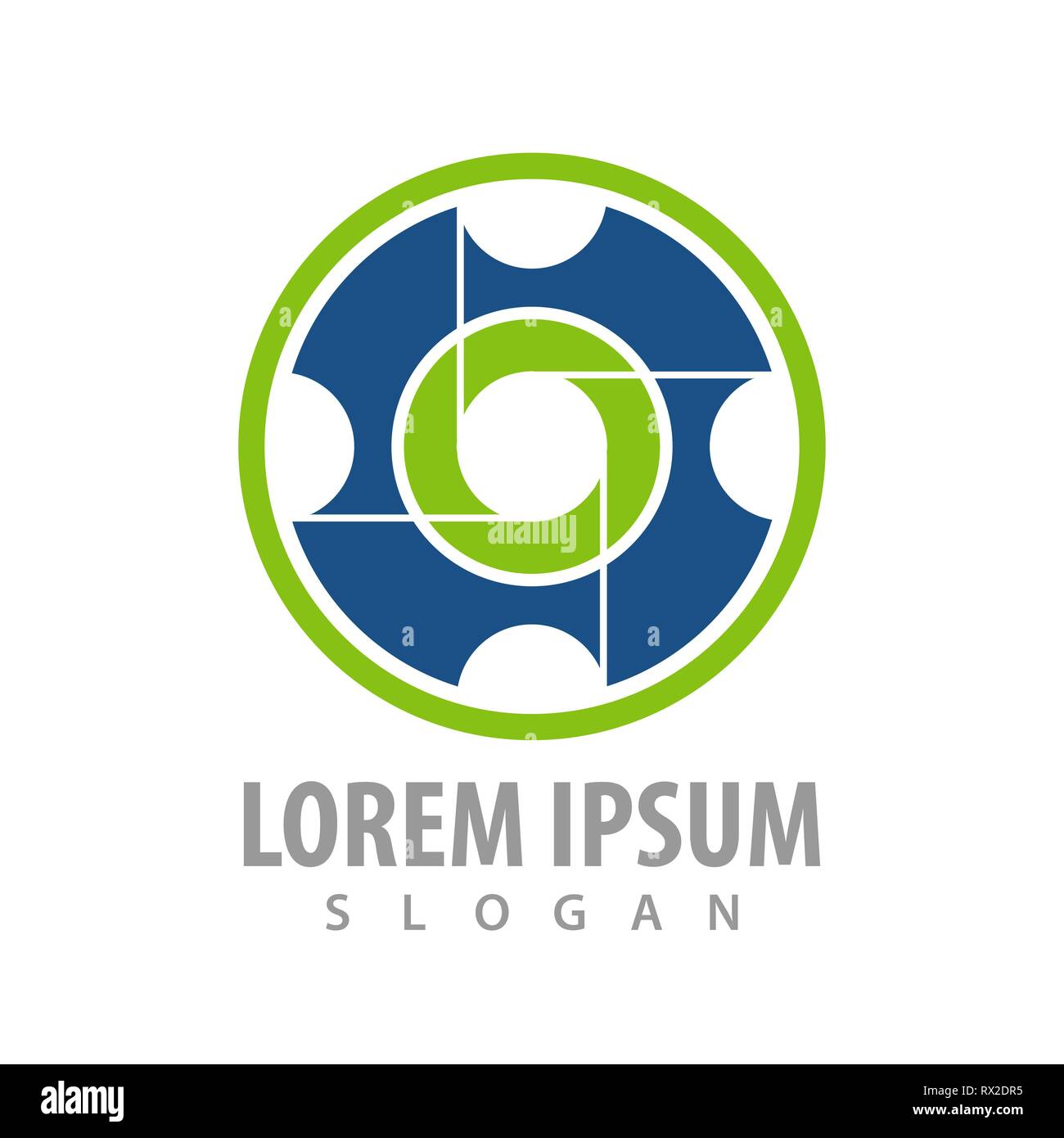 Rotate abstract technology logo concept design. Symbol graphic template ...