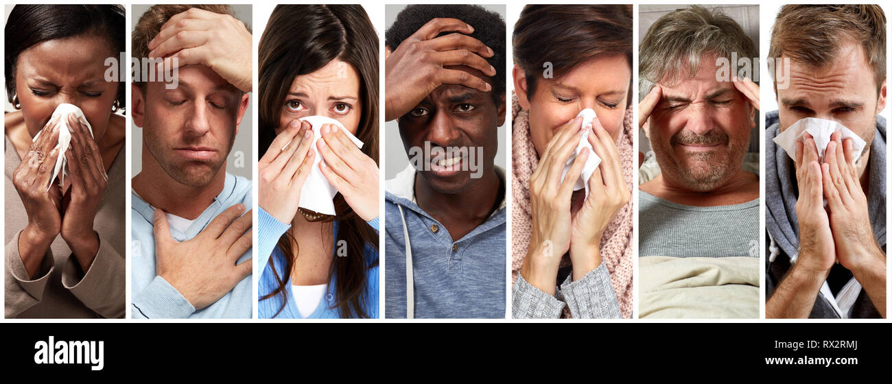 Sick people hi-res stock photography and images - Alamy